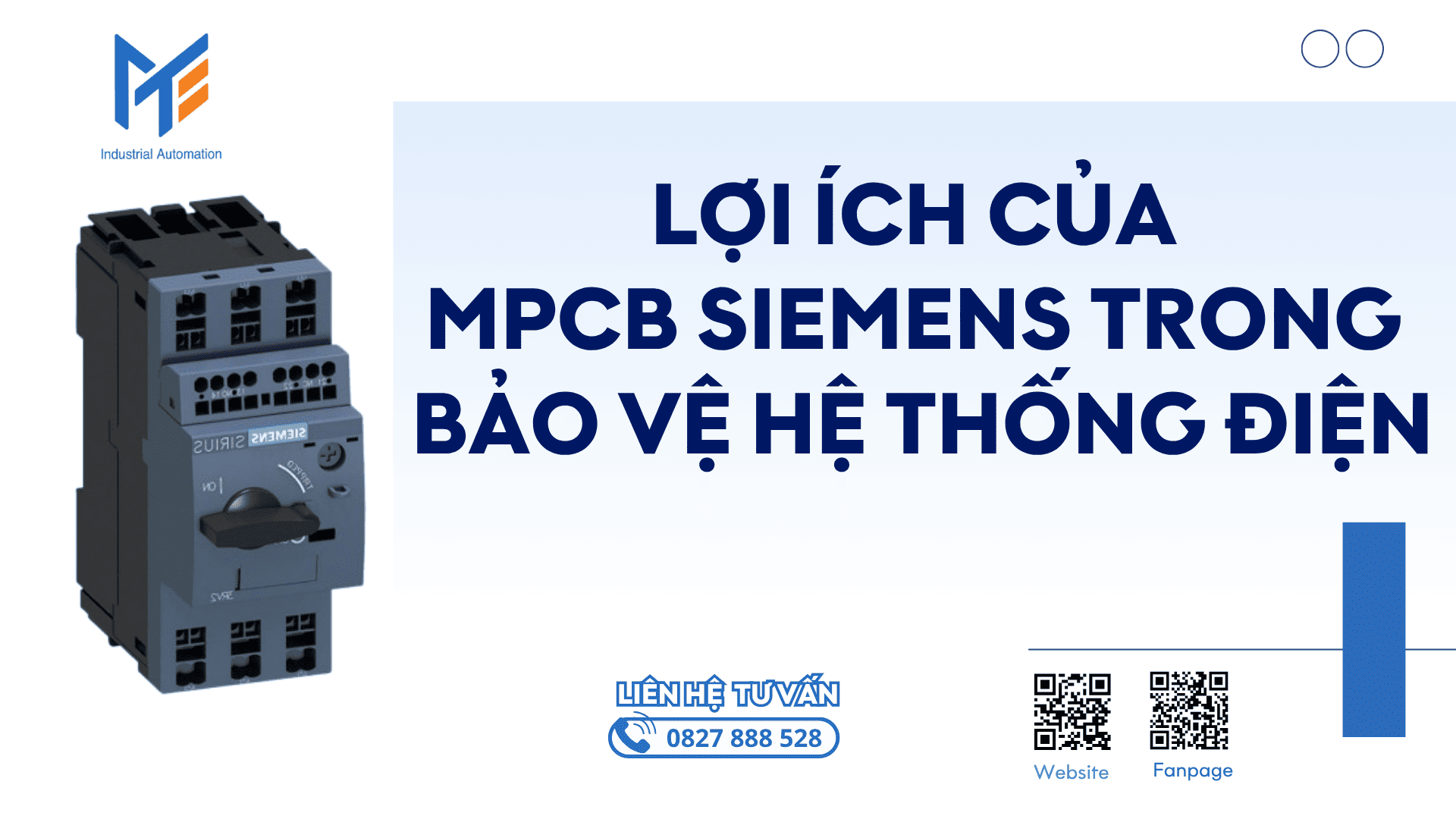 Lợi ích của MPCB Siemens trong bảo vệ hệ thống điện - Công Ty TNHH TM ...